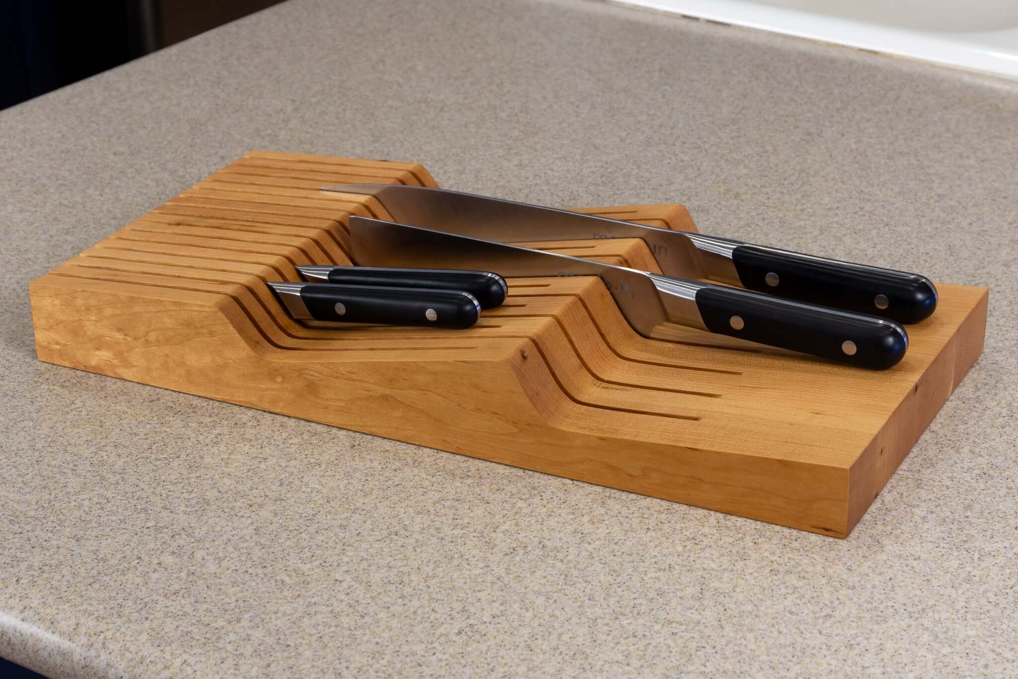 In-Drawer Knife Block – Old Saguaro Woodcraft